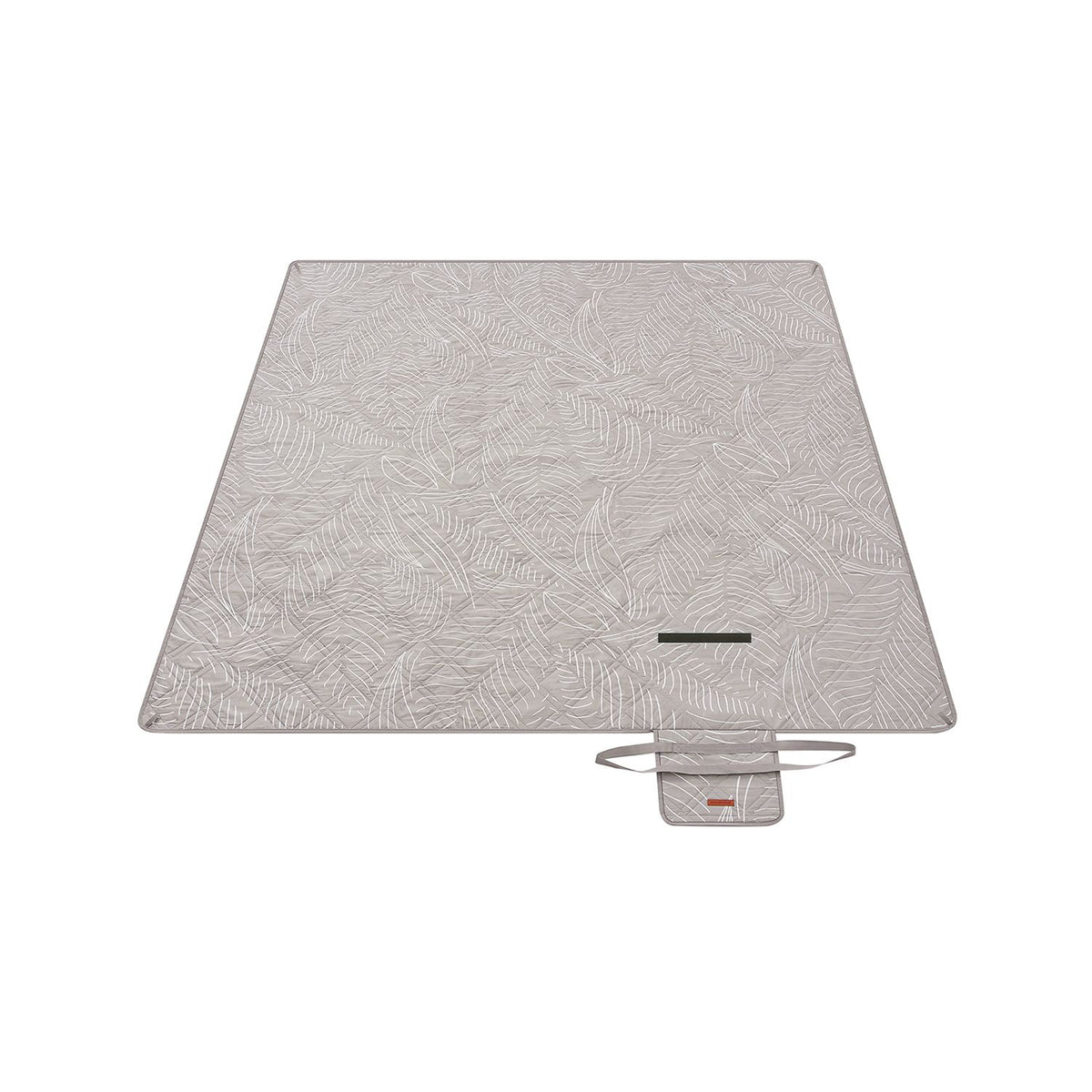 Manta De Picnic 300 X 200 Cm Motivo De Hojas Y Caqui manta-de-picnic-300-x-200-cm-motivo-de-hojas-y-caqui