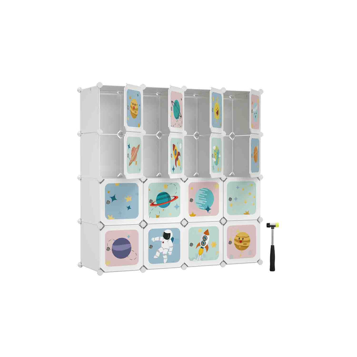 SONGMICS Estantería Modular de Color Blanco | SONGMICS HOME