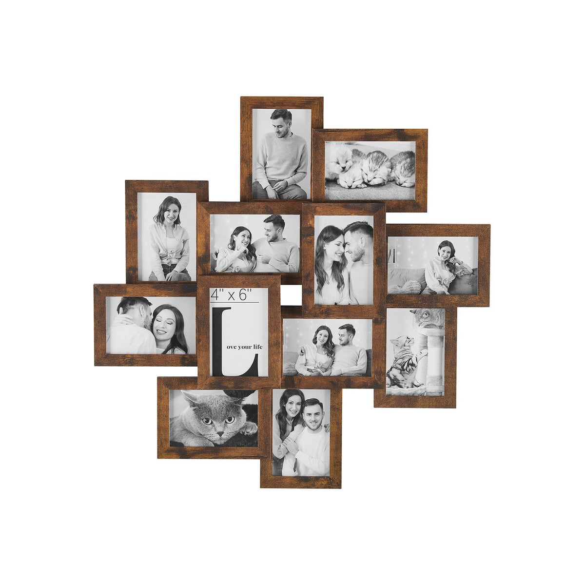 SONGMICS Collage de Marco de 12 Fotos | SONGMICS HOME