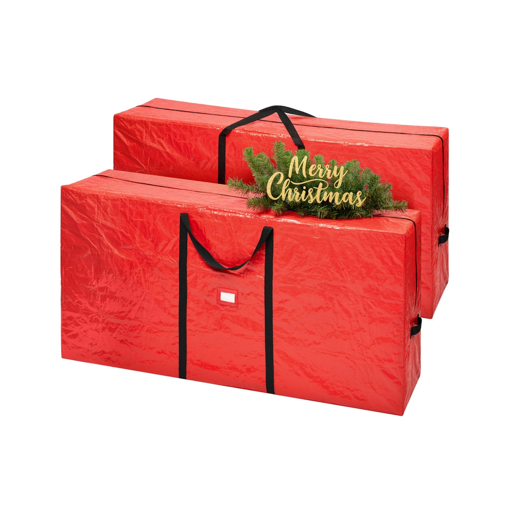 Bolsa para árbol de Navidad con asas y cremallera
