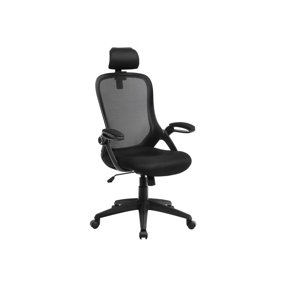 SONGMICS Silla de Oficina giratoria Negro | SONGMICS HOME
