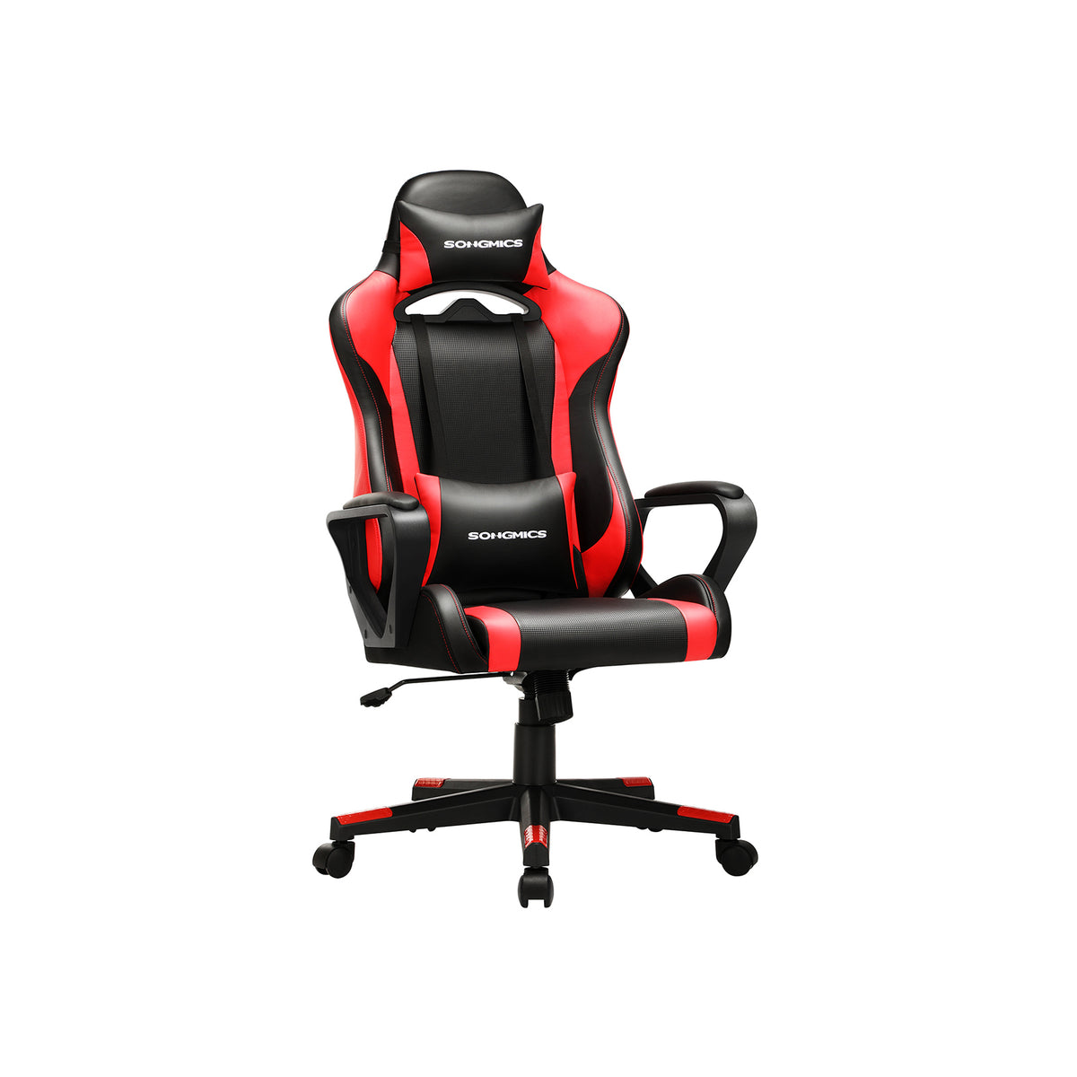 SONGMICS Silla gaming Negro y Rojo | SONGMICS HOME